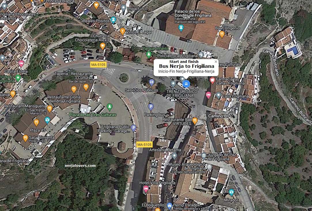 👉 Bus Nerja to Frigiliana 🚌 - TIMETABLE & Tickets - by Nerja Lovers